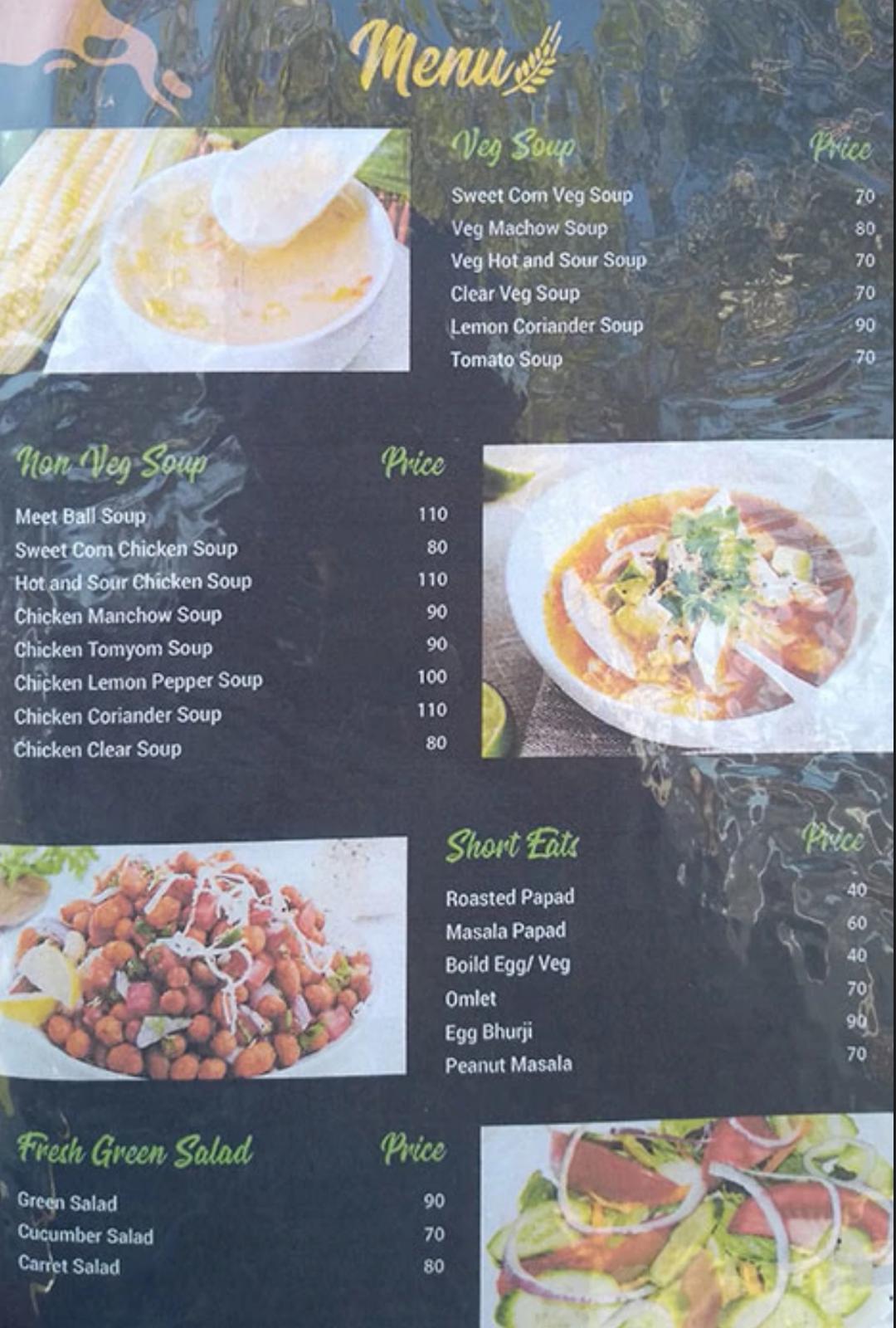 Menu at Ginger Lake View, Bengaluru, 39