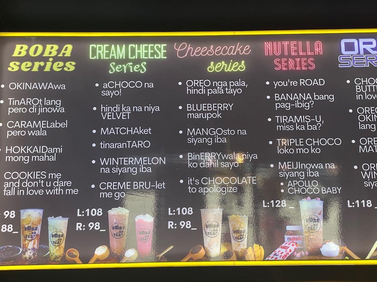 Carta del café Boba Ka Tea? - Sampaloc, Manila
