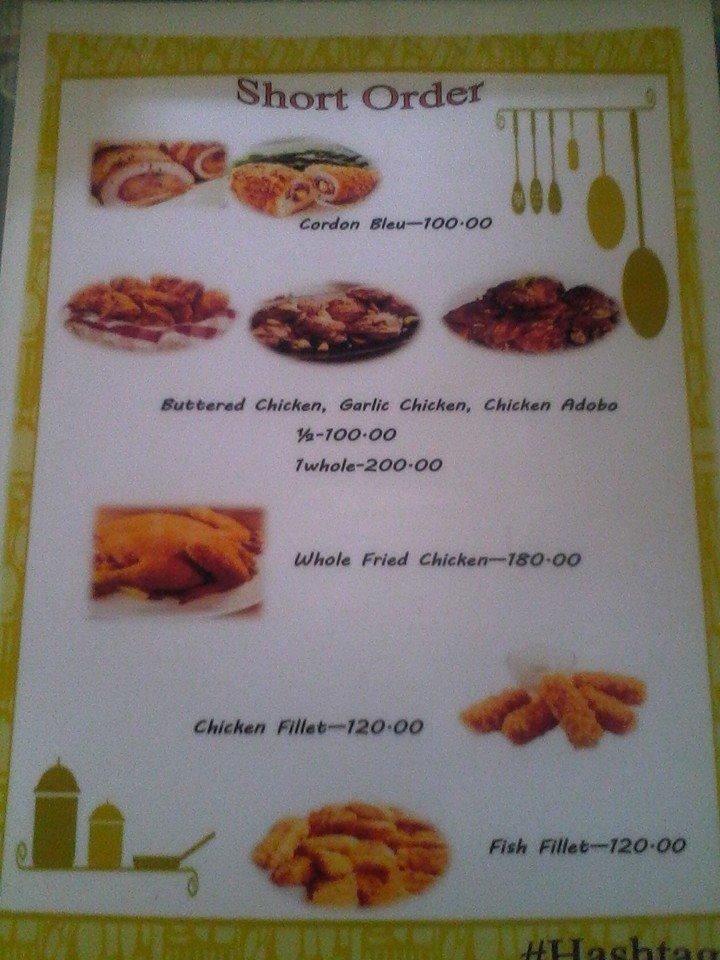 Menu at Hastag. restaurant, Kiamba