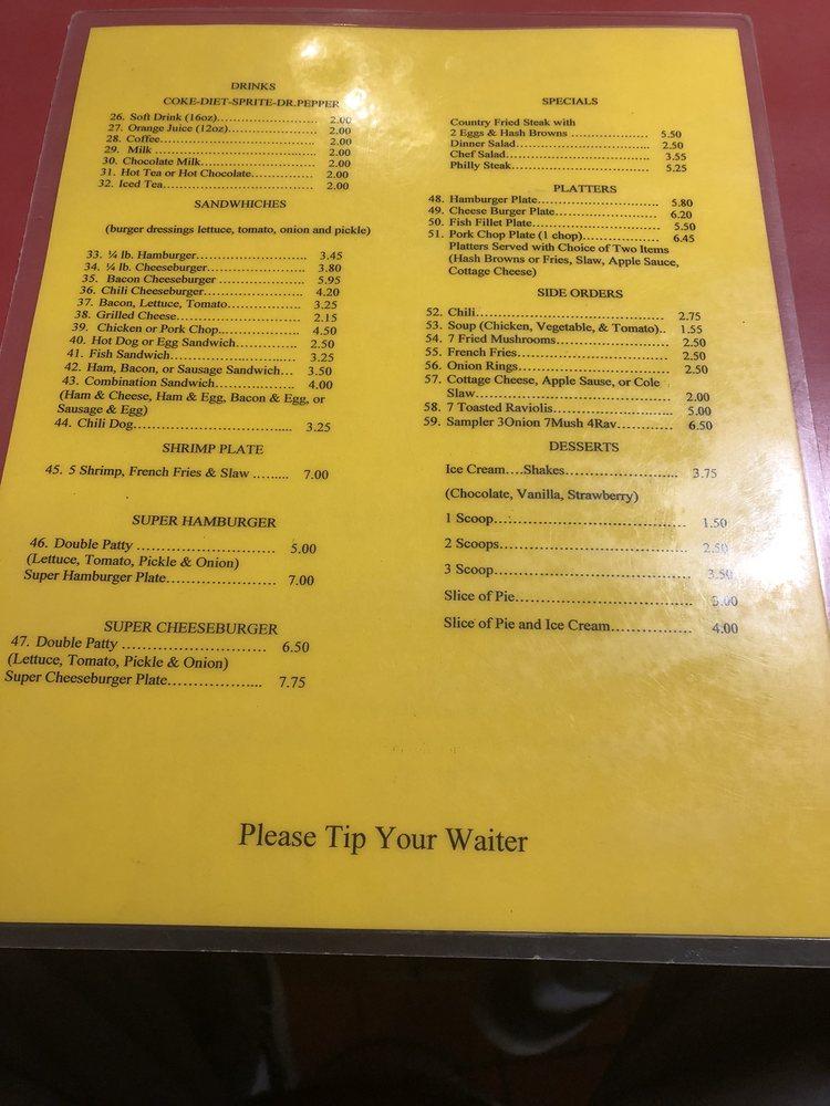 Menu at Buttery Restaurant, St. Louis