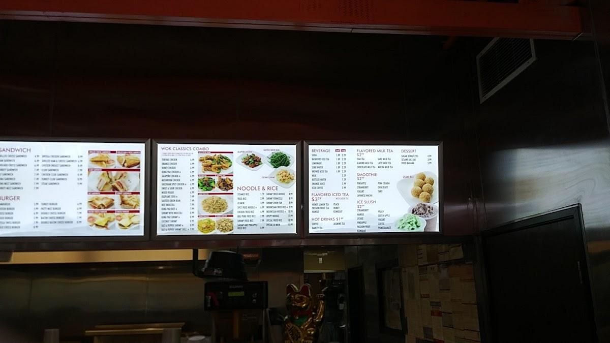 Menu at Guang Lin American and Asian Fusion Cafe, San Bernardino
