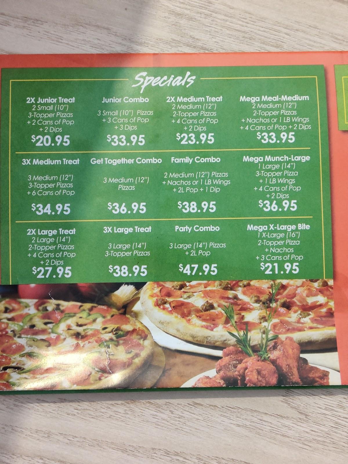 Menu at Red Swan Pizza pizzeria, Brandon