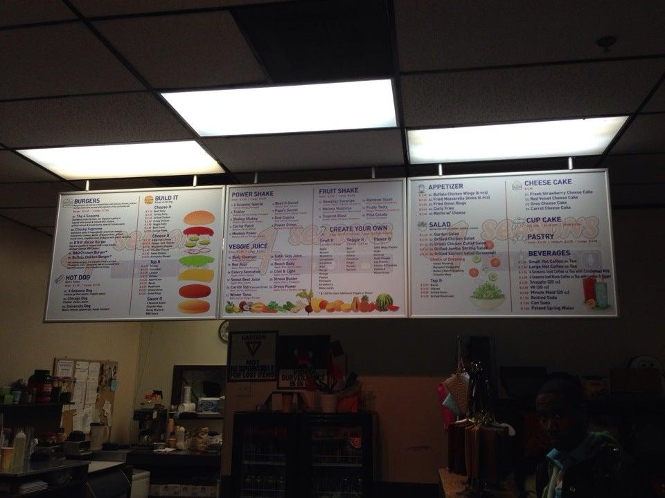 Menu at TeaRx Cafe-Newark, Newark