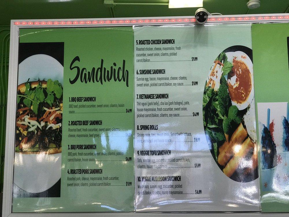 Menu at No Name BBQ Sandwich, Honolulu
