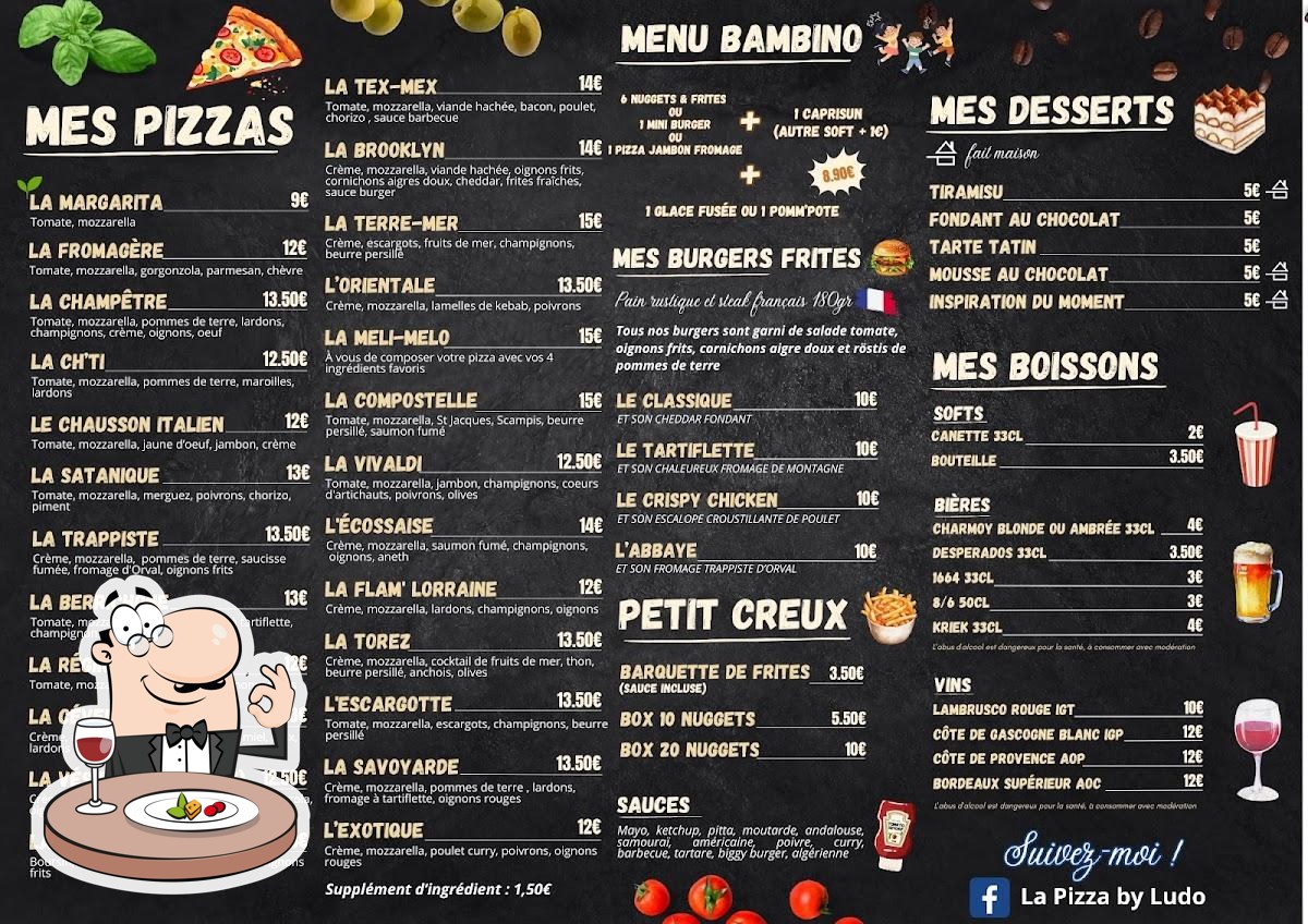 La Pizza de Stenay By Ludo, Stenay - Menu du restaurant, prix et avis