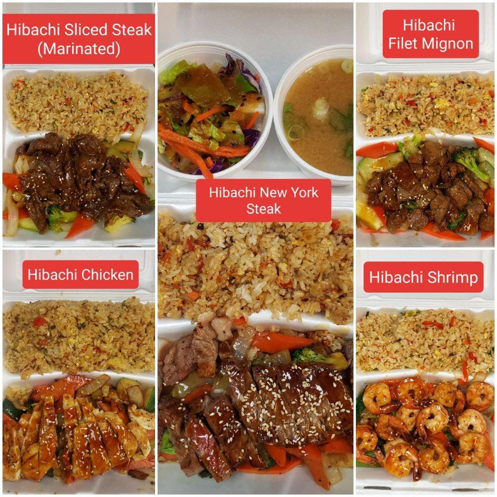 Menu at Shogun Palace restaurant, Bakersfield