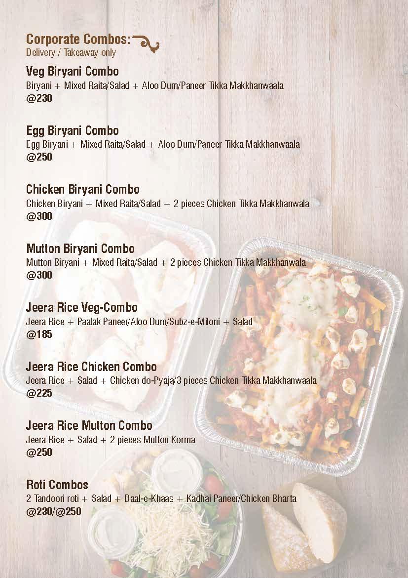Menu at MOZAIK BBQ Grill, Kolkata, 6