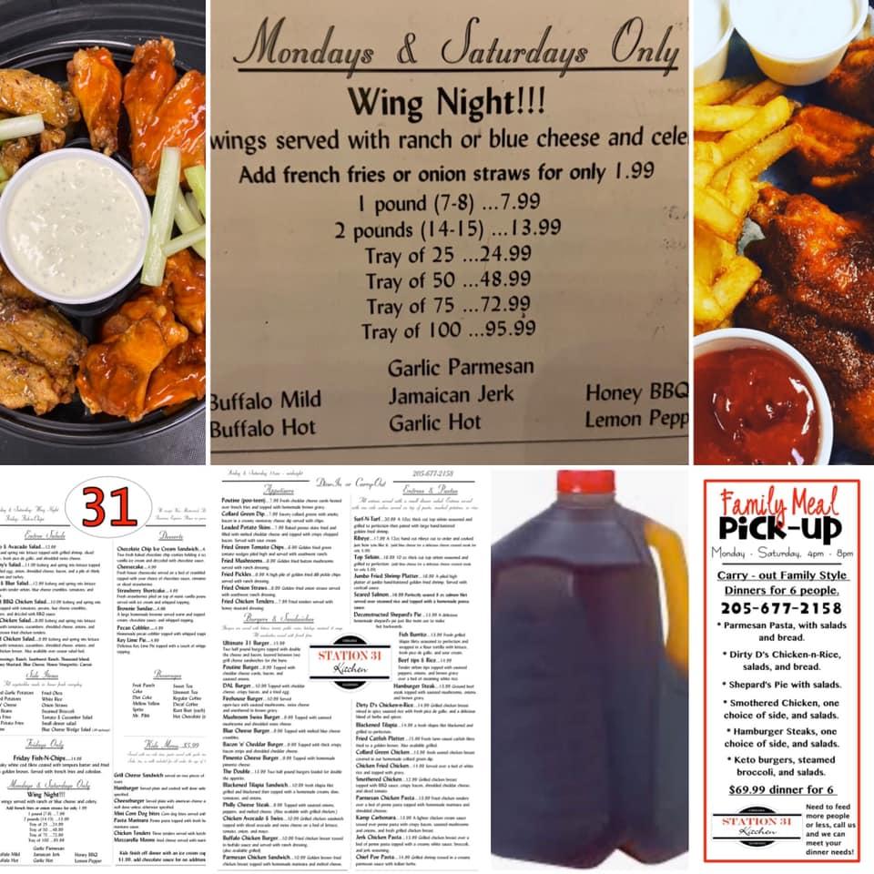 Menu at Station 31 Kitchen pub & bar, Chelsea