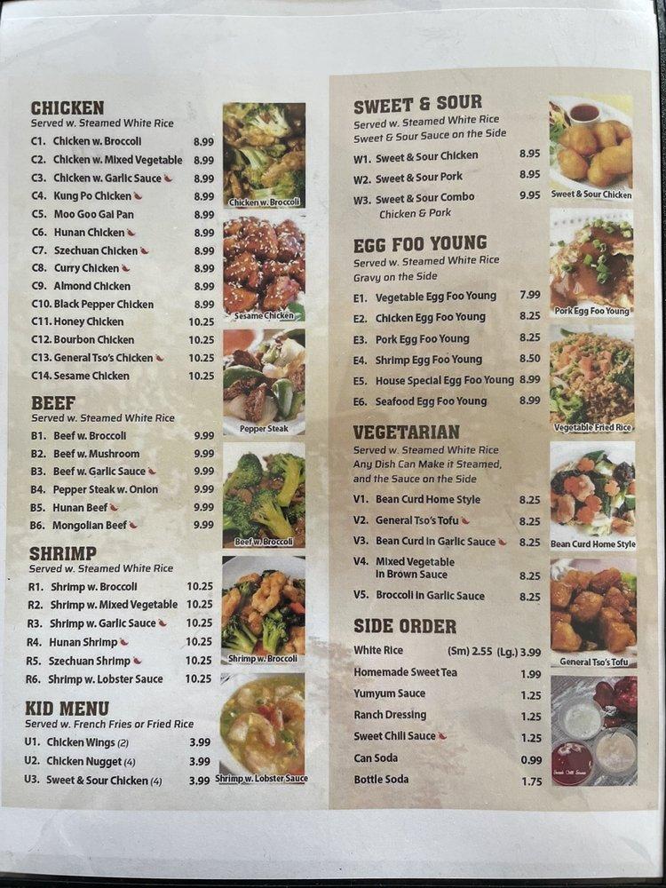 Menu at Jun's Kitchen desserts, Jacksonville
