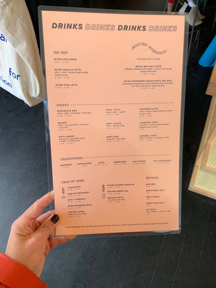 Menu at The Nitro Bar, Newport, 2 Pond Ave