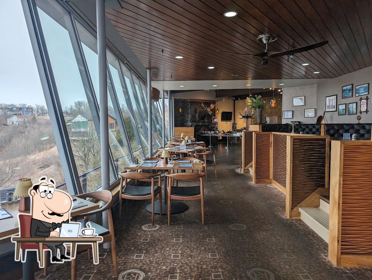 Reversing Falls Restaurant at Stonehammer UNESCO Global Geopark, Saint ...
