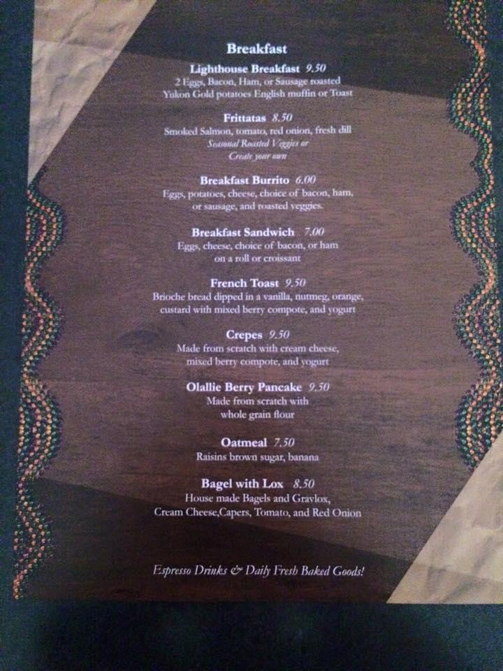 Menu at Bon Ton L'Roy's Lighthouse Smokehouse pub & bar, Monterey
