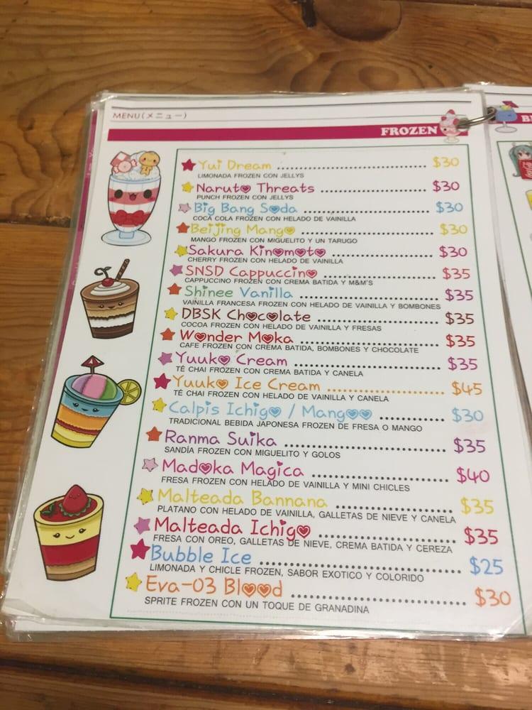 Menu at Lijiang restaurant, Monterrey, Av. Del Estado #244 Col. Tecnológico