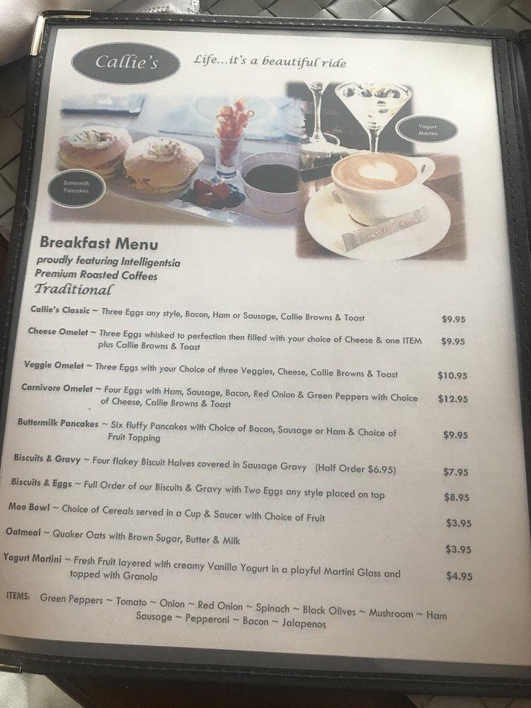 Menu at The Inn on Sheridan desserts, Zion, Sheridan Rd