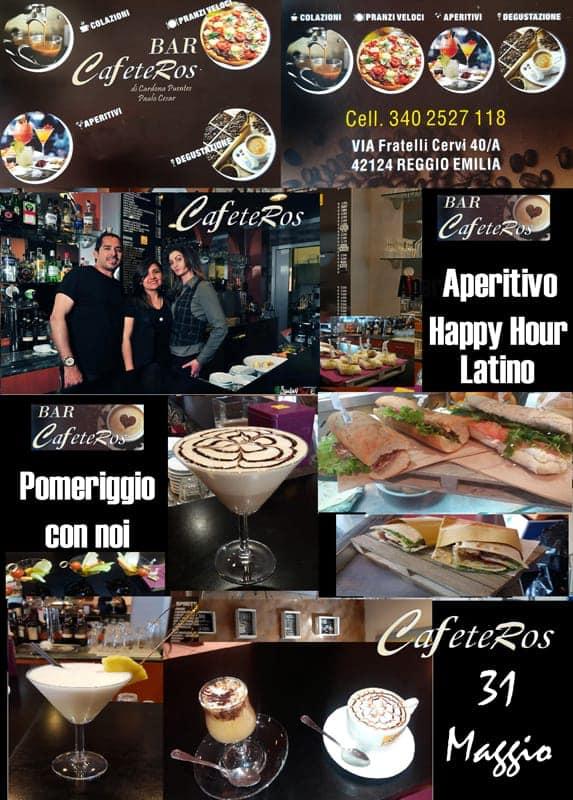 Menu da Cafeteros Bar, Reggio Emilia