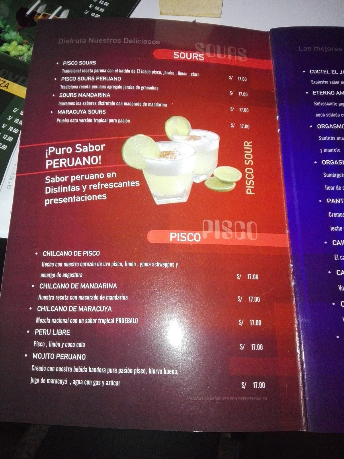 Carta del restaurante Brasa Roja Chicken, Chiclayo, Avenida Santa ...