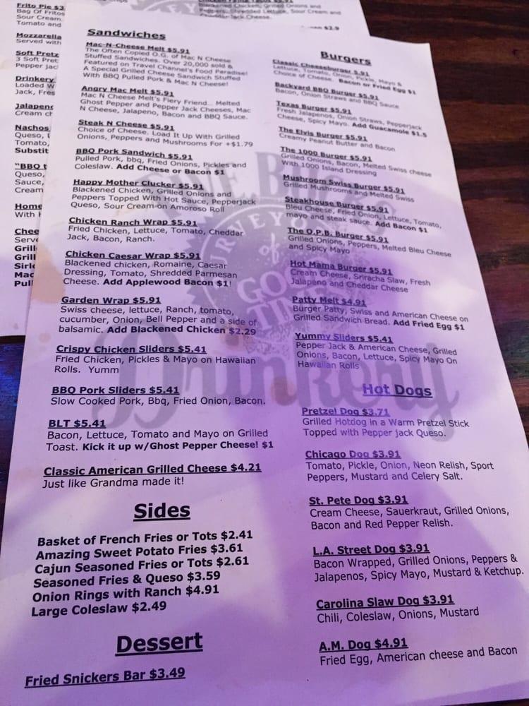 Menu at Five Bucks Drinkery pub & bar, Saint Petersburg
