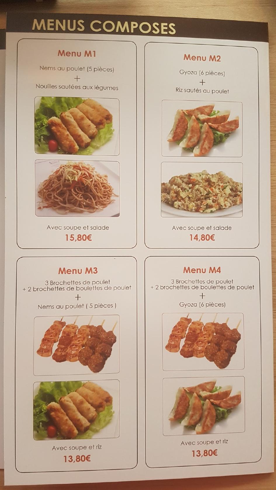 Carta del restaurante RAMEN HOUSE, Orléans