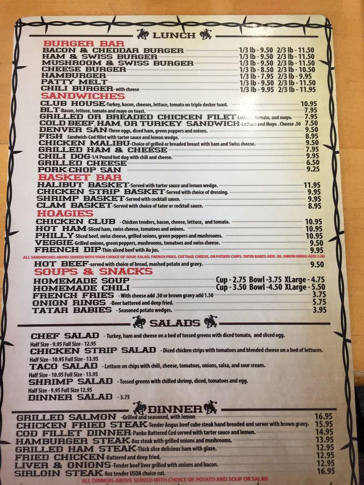 Menu at Avon Family Cafe, Avon, US-12