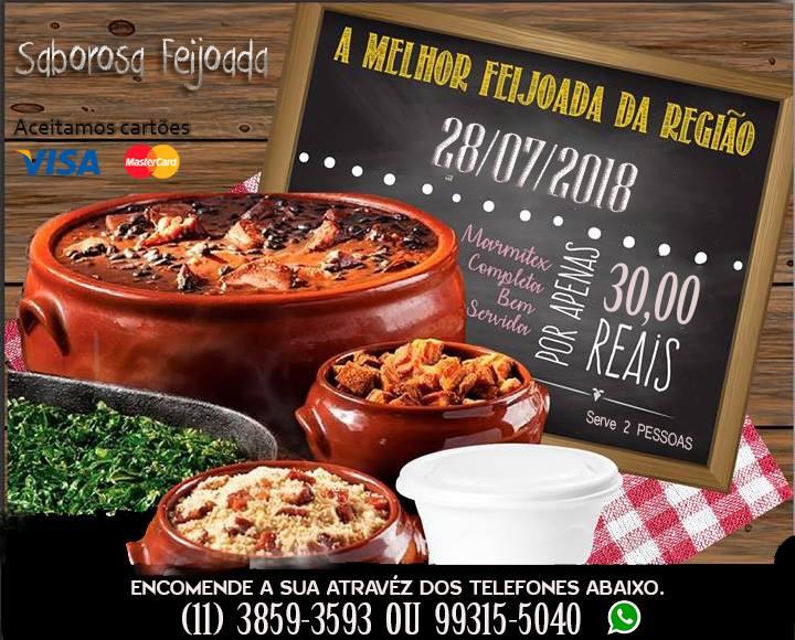 Menu em Saborosa Feijoada Cajamar SP restaurante, Cajamar