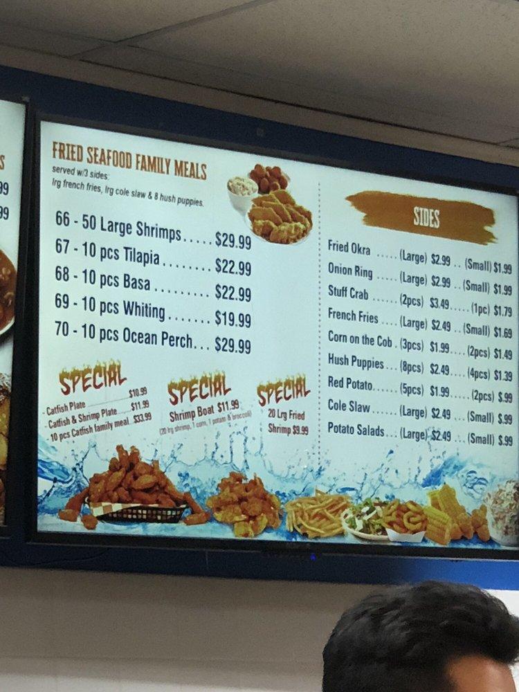 Menu at Austell Seafood Market restaurant, Marietta