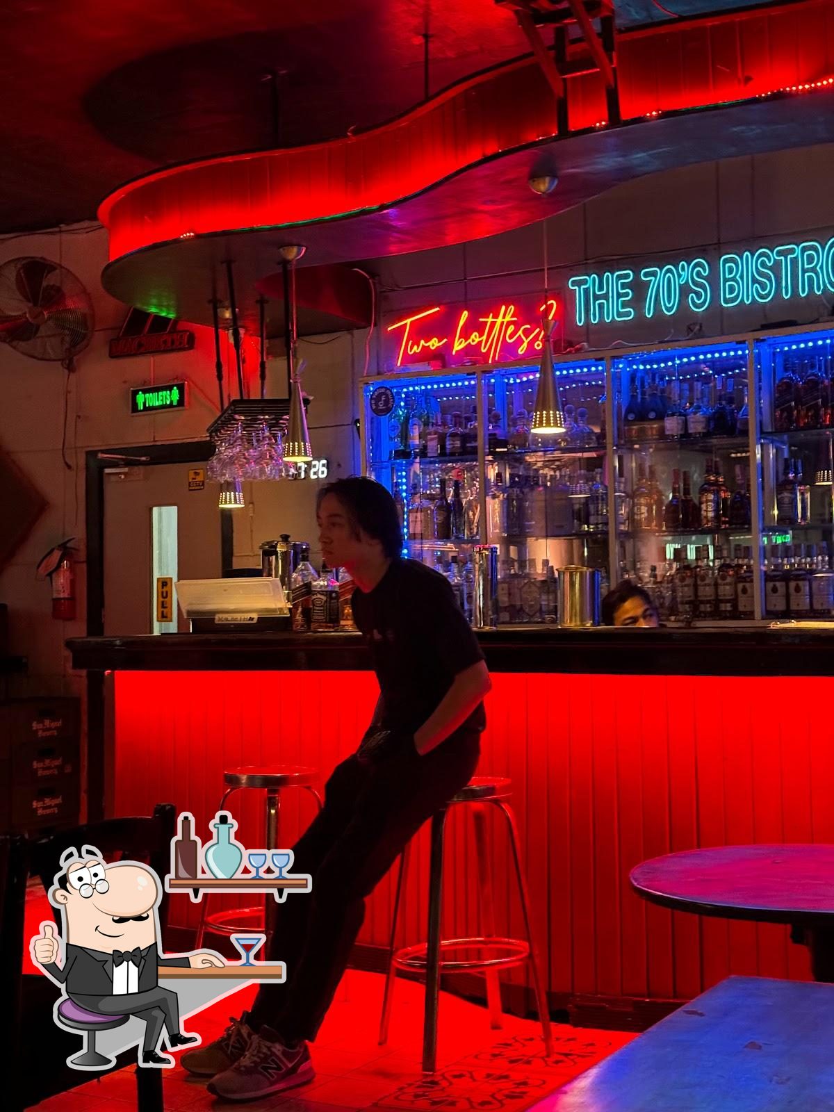 The 70s Bistro bar, Quezon City, 46 Anonas - Restaurant menu and reviews