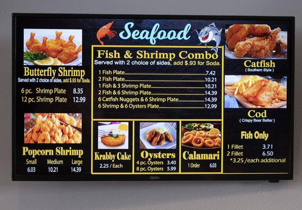 Menu at The Chicken Shop restaurant, Santee
