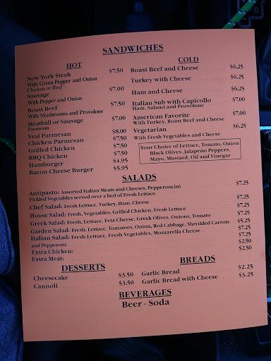 Carta de pizzería Alva Village Market Pizza Subs and more, Alva