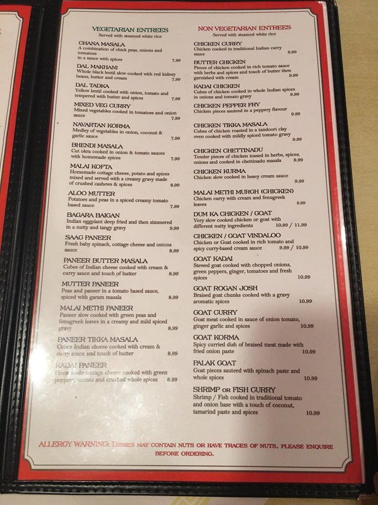 Menu at Biryani Express restaurant, Pearland, Broadway St U