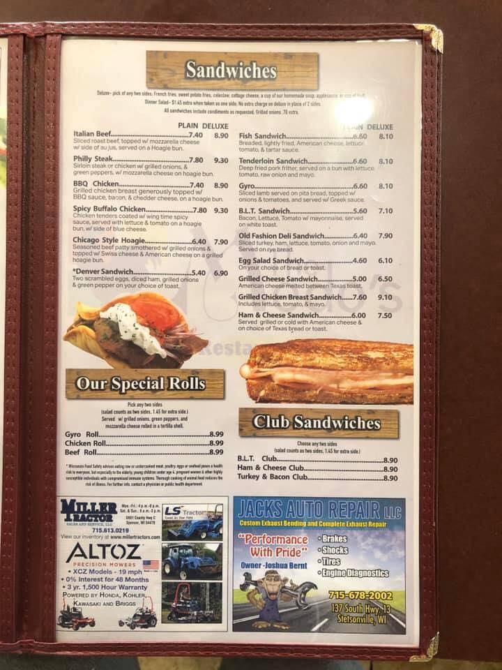 Menu at Medo's Family Style Restaurant, Abbotsford, 311 N 4th St