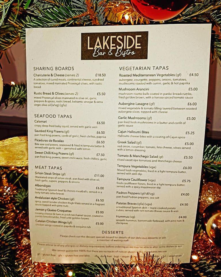 Menu at @Stanton Lakes restaurant, Stoney Stanton