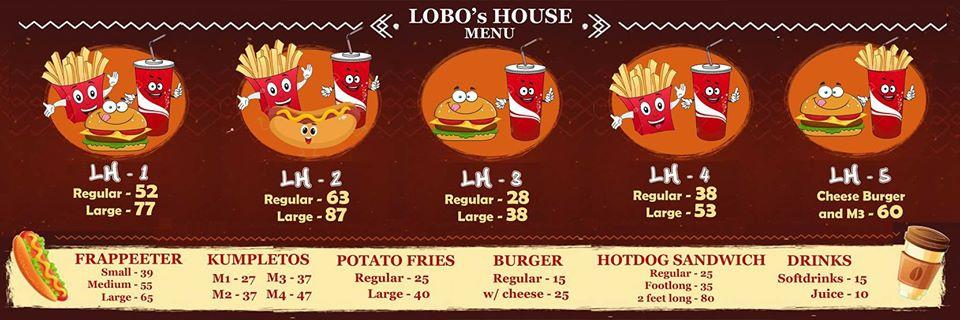 Restaurante Lobo's HOUSE, Capas
