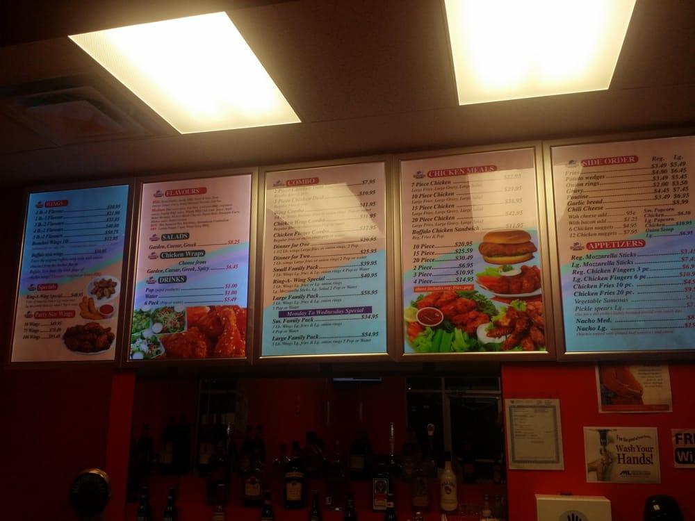 Menu at Byron Pizza pizzeria, London