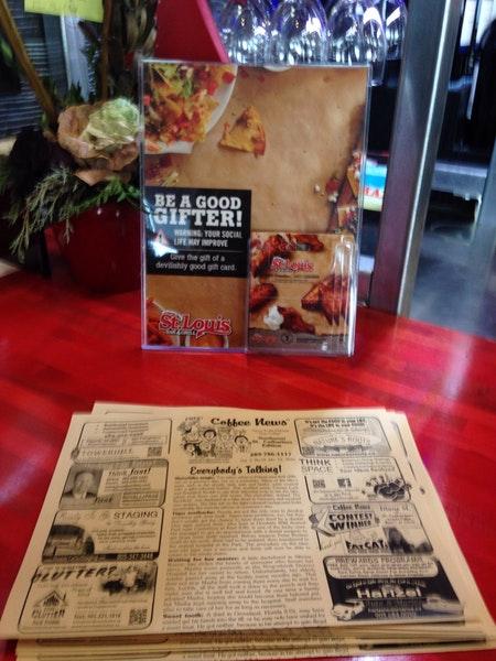 Menu at St. Louis Bar & Grill, St. Catharines