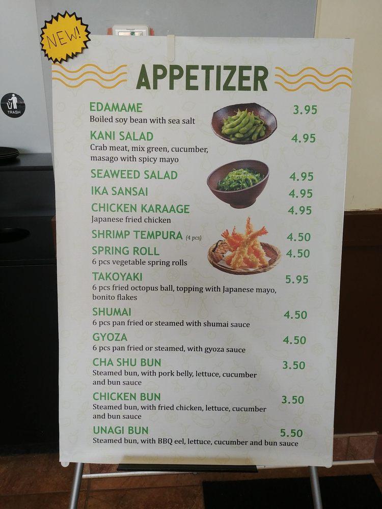 Menu at JJ'S POKE BOWL pub & bar, Edina