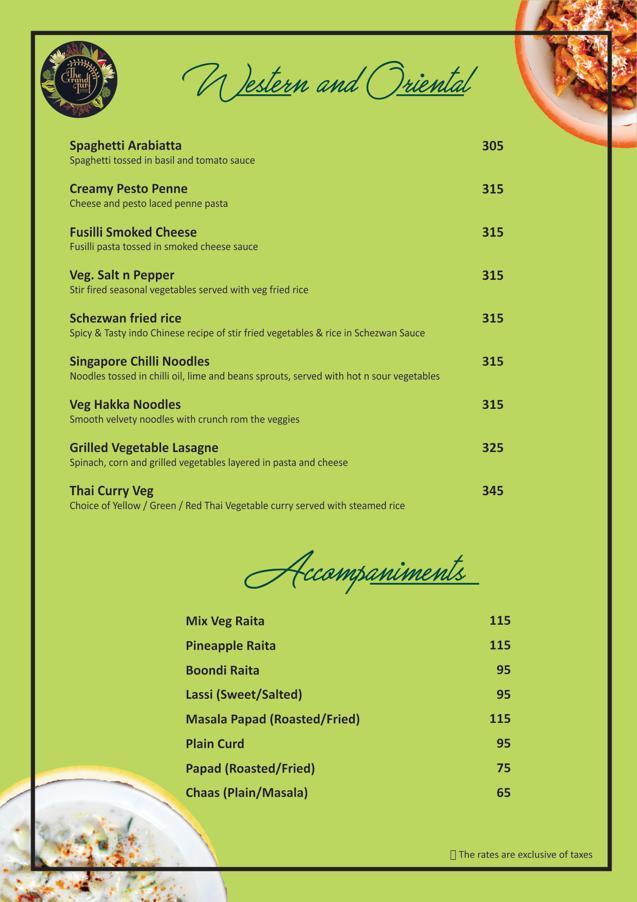 Menu at The Grand Turf Pure Vegetarian Family Restaurant, Jodhpur