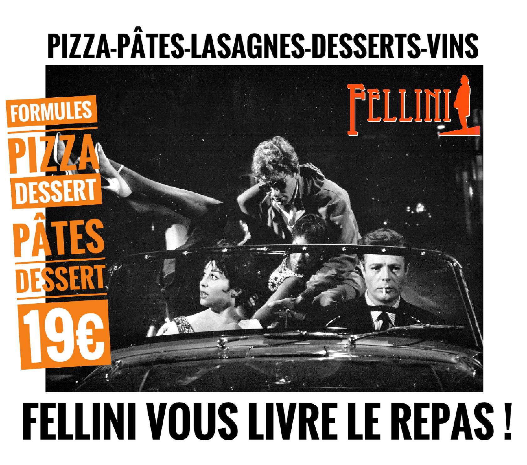 Menu des Restaurant Italien Le Fellini, Bègles - avis et notes du ...