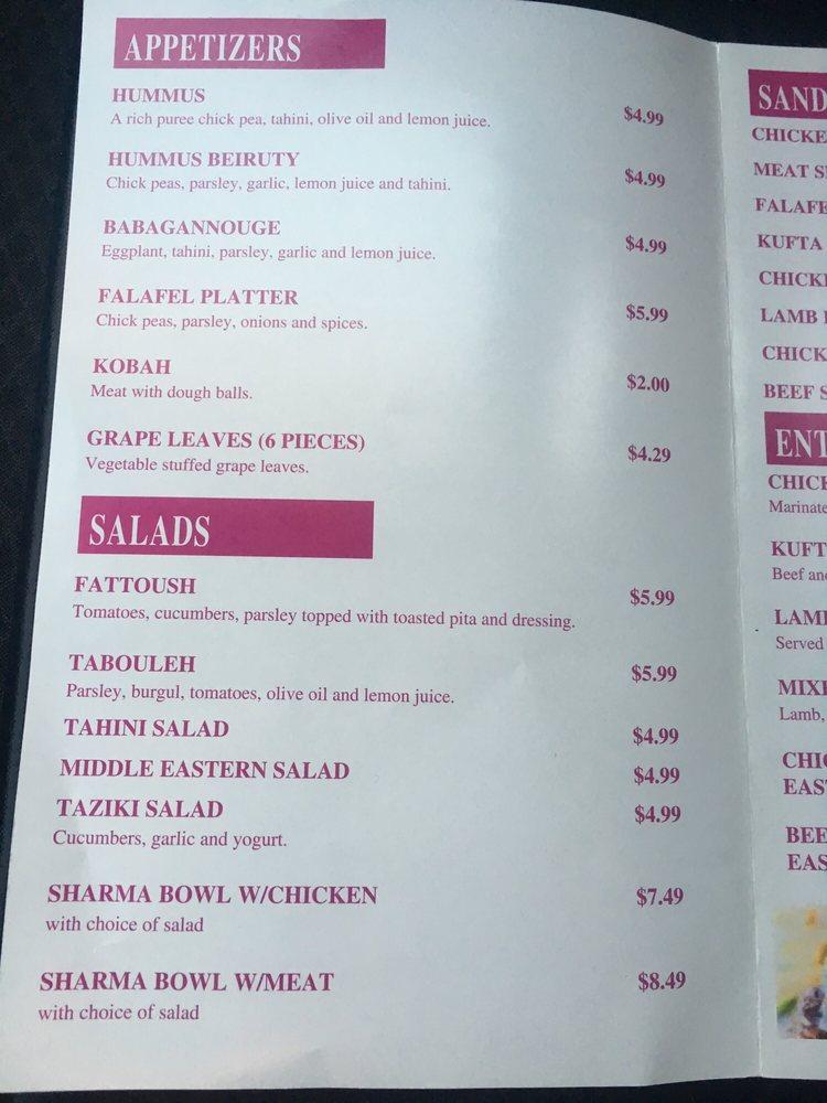 Menu at QuickChick Shawarma and Grill restaurant, Pittston, 320 PA-315 ...