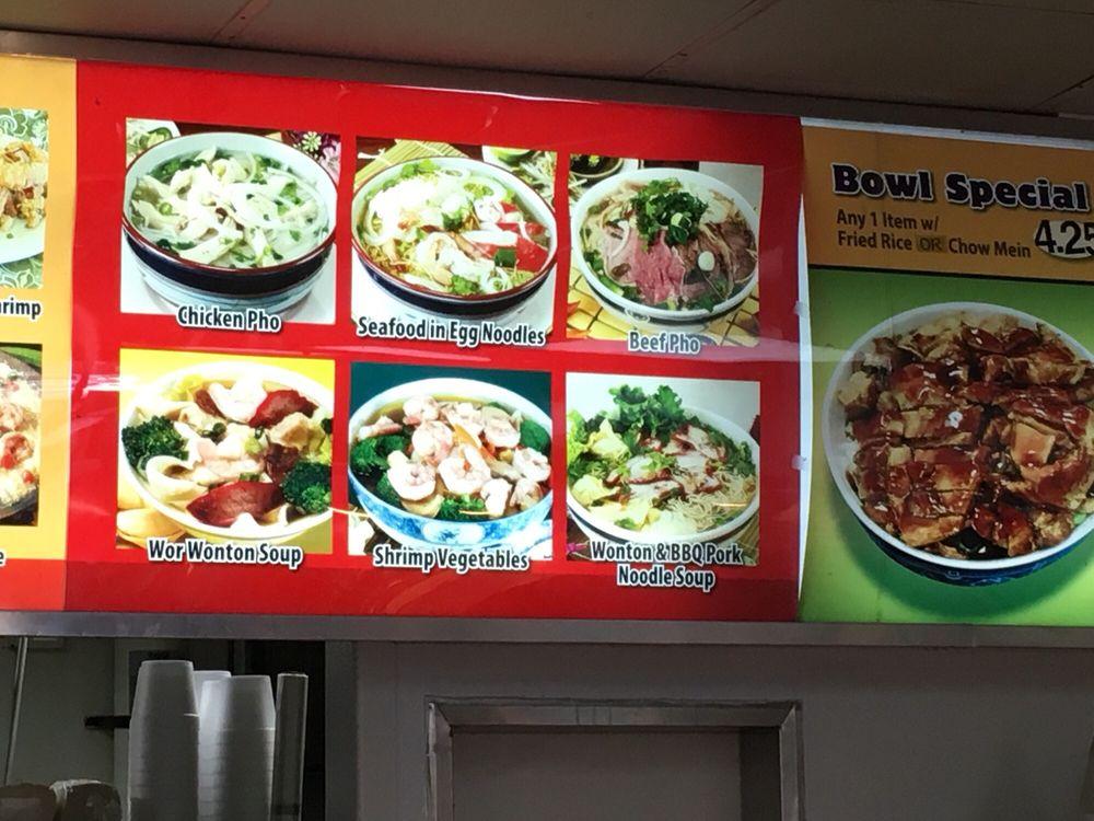 Menu at Pots N Woks restaurant, Whittier