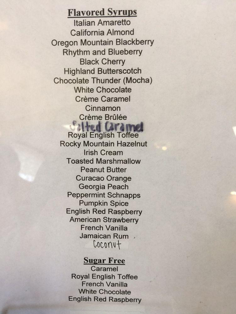 Menu at The FAMILY Bakery, Gate City, 101 E Jackson St #101