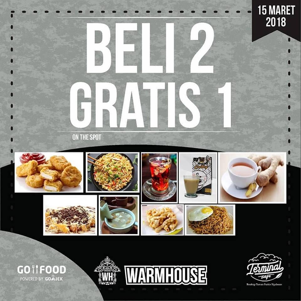 Menu at Terminal Cafe, Yogyakarta