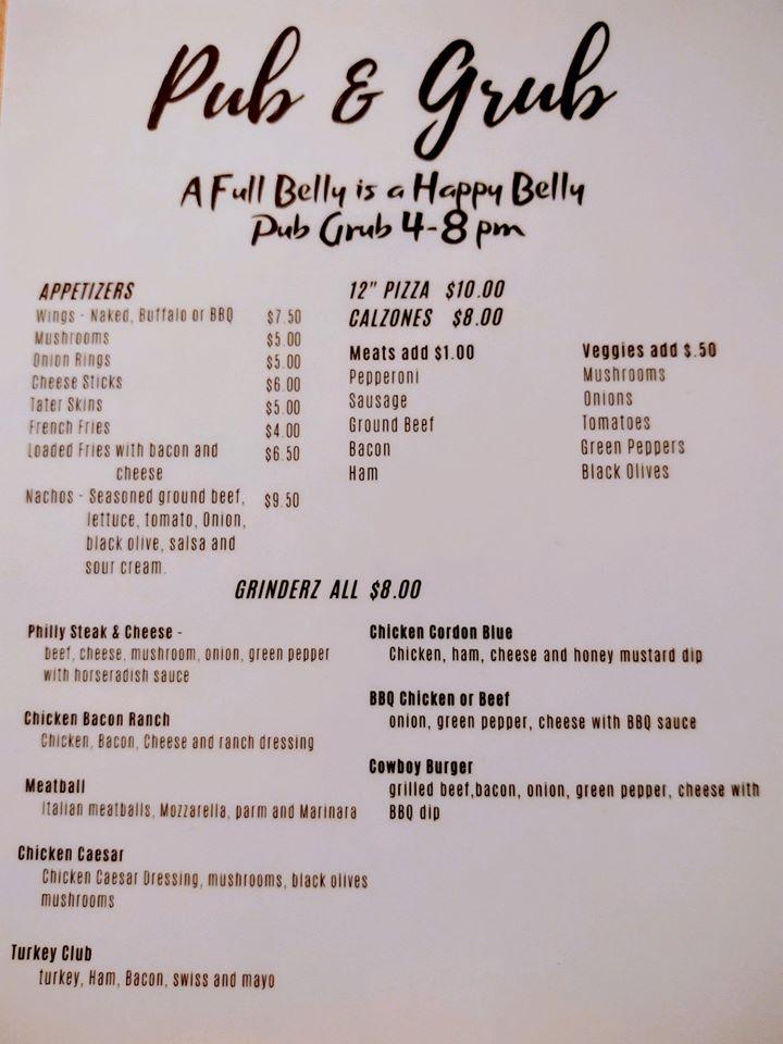 Menu at June Rose Lakeside restaurant, Winter Haven