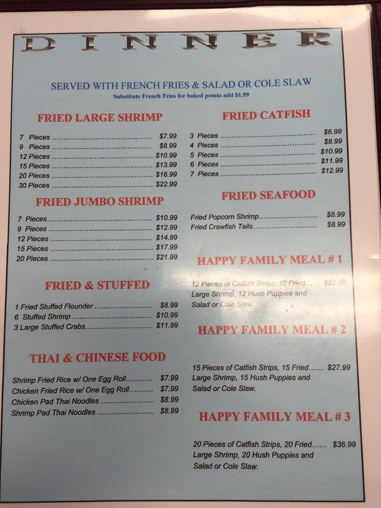 Menu at Lilly Restaurant, League City