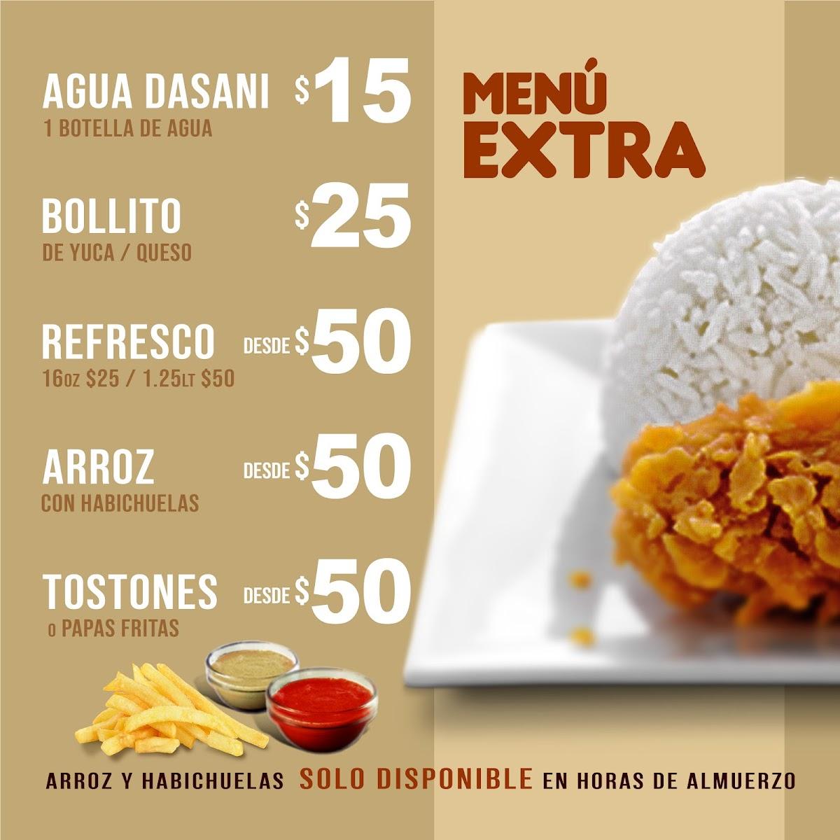Carta del restaurante Mundo pollo, Santo Domingo, Av. Isabel Aguiar 21