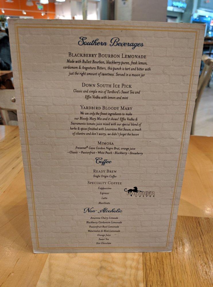 Menu at Spring Chicken - Miami International Airport restaurant, Miami