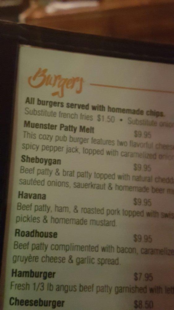 Menu at Cat-Man-Do's pub & bar, Escanaba