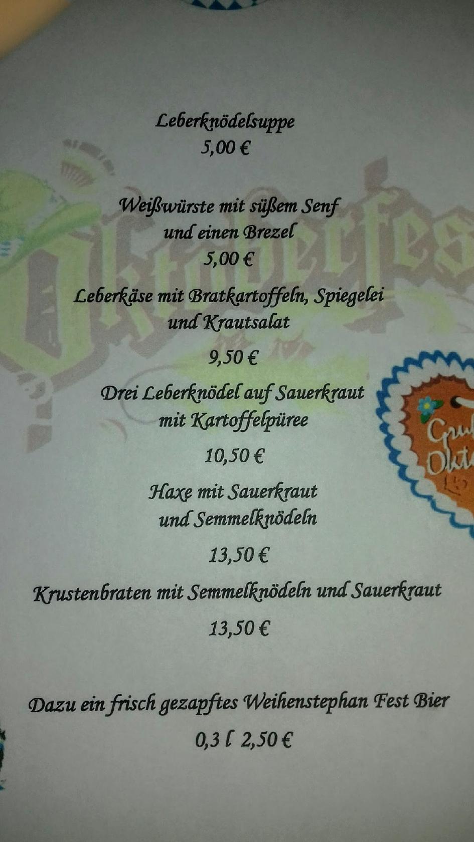 Speisekarte von Pier 46 restaurant, Wuppertal