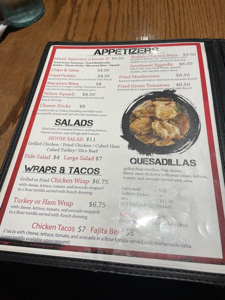 Menu at Splendora Cafe & Bbq, Splendora, Speed St