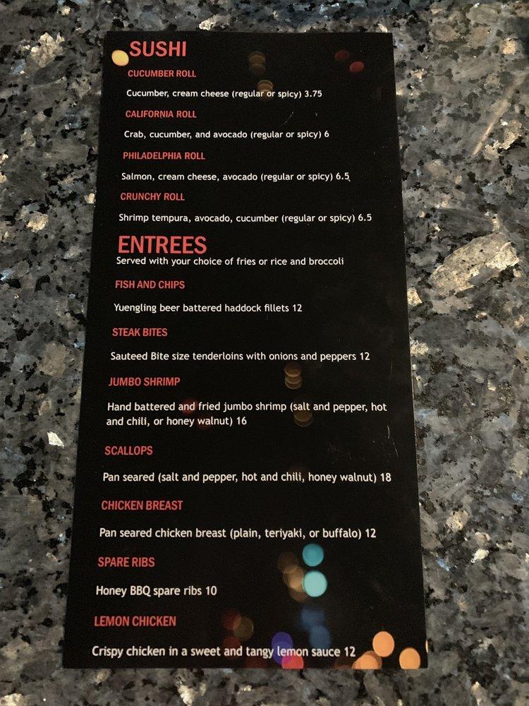 Menu at The 5th pub & bar, Novi