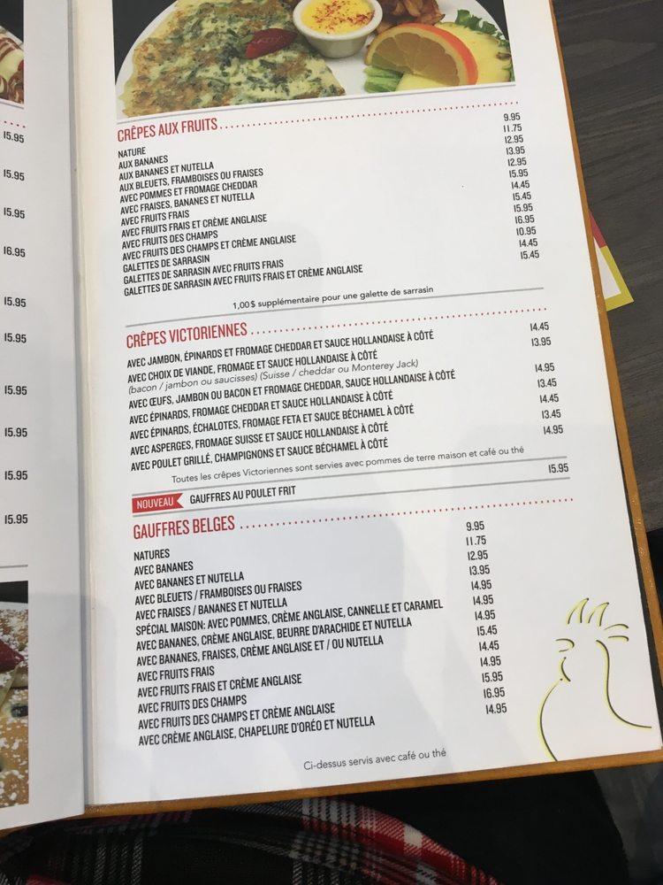 Menu au Petinos Saint-Eustache restaurant, Saint-Eustache, 265 Rue St ...